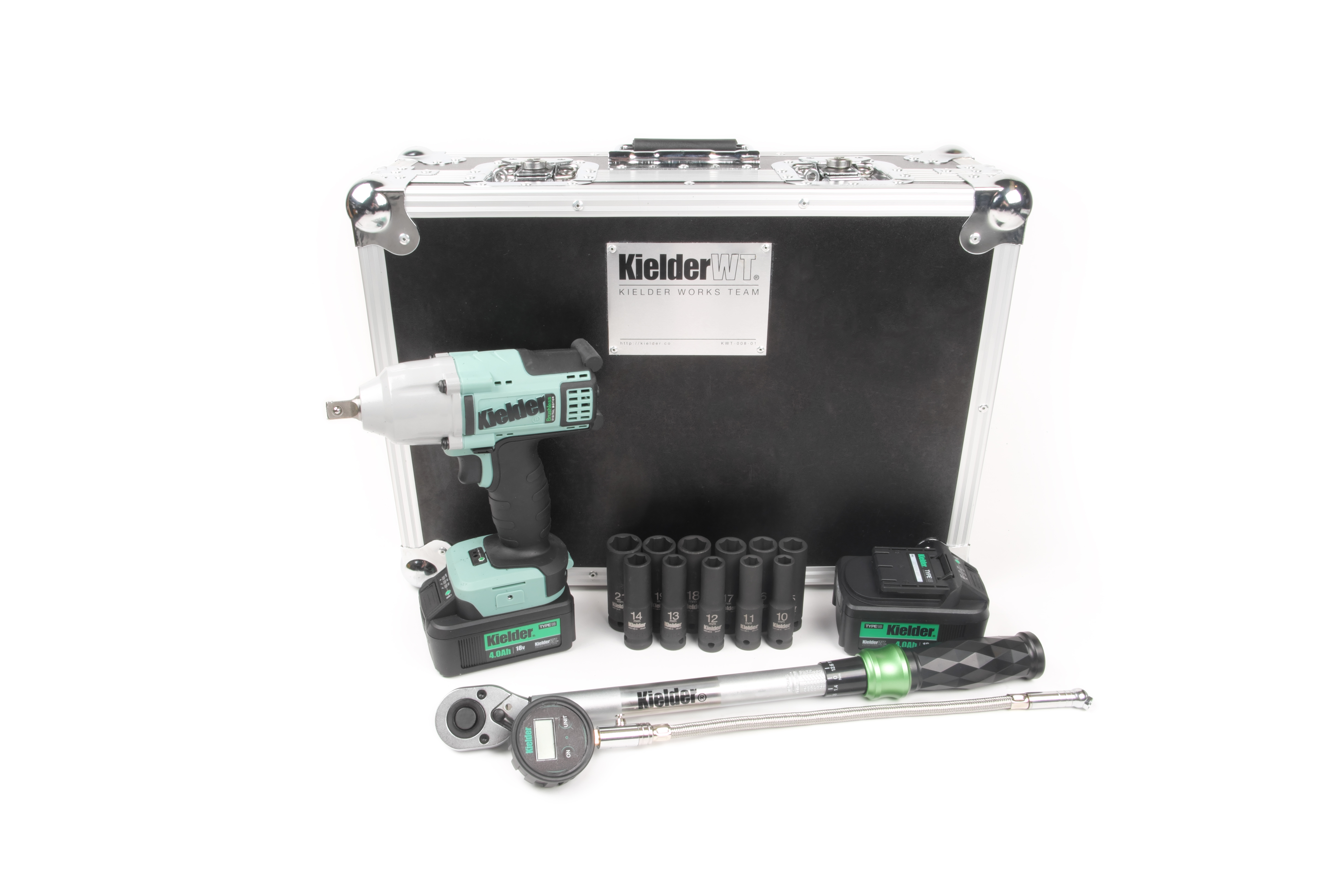 Kielder KWT-008-PRO-S Mechanics Tool Flight Case Wheel Change Kit | CCW ...